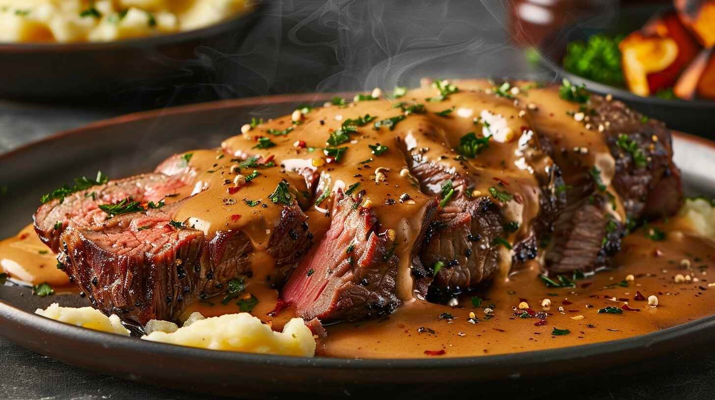 Ghost Pepper Steak with Spooky Cream Sauce 2025r